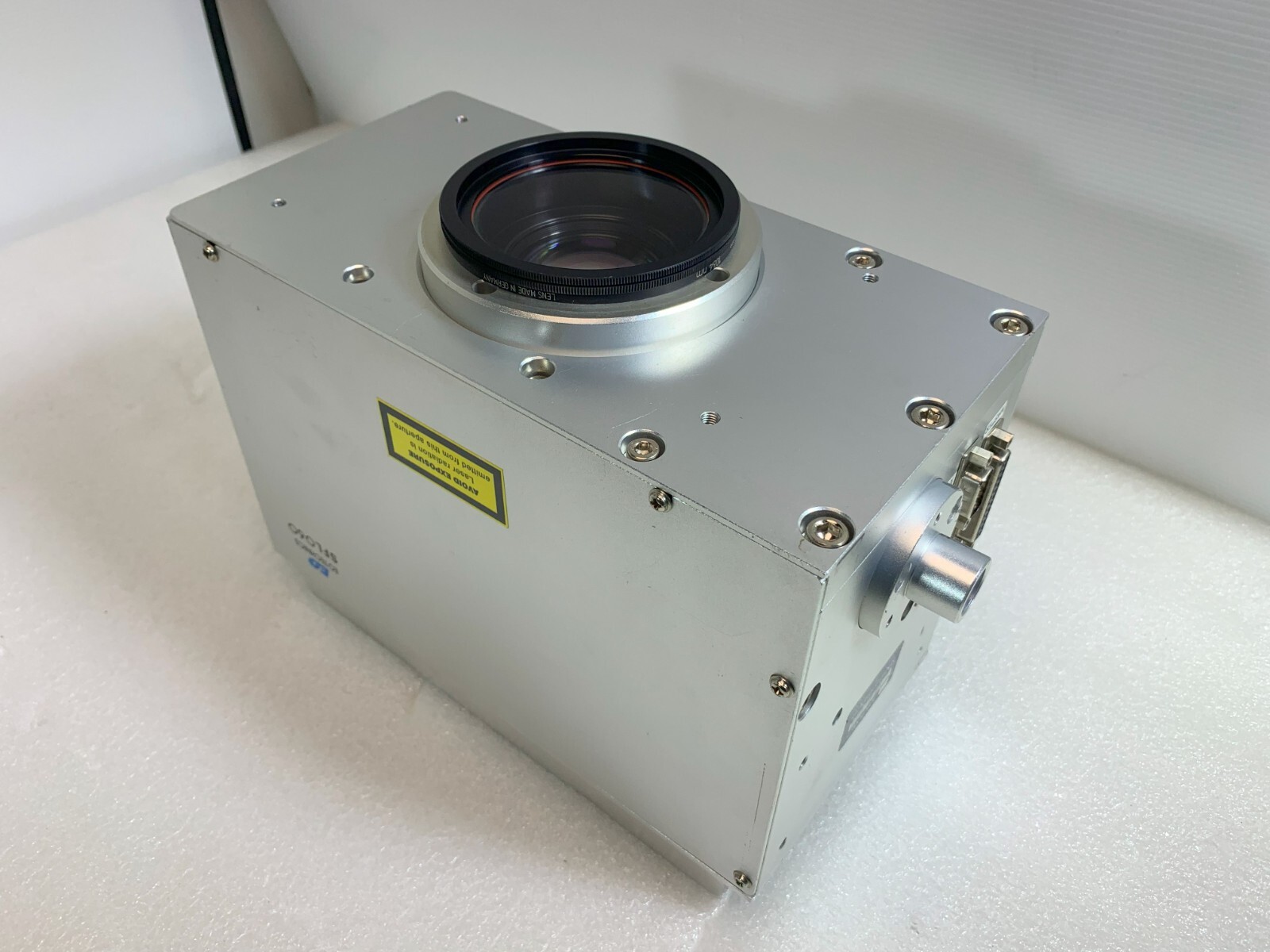 EO Technics SFL060 Laser Scan Head + Linos F-Theta-Ronar f=100mm 1064nm ...