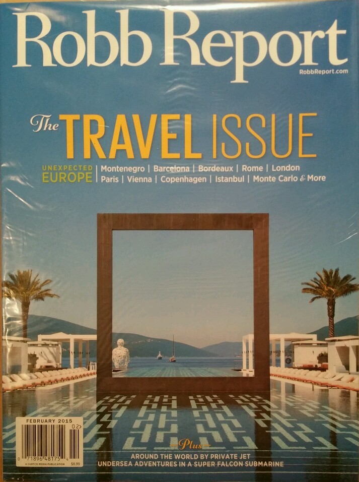Robb Report Travel Issue Greatest Hits Bonus Issue February 2015 FREE ...
