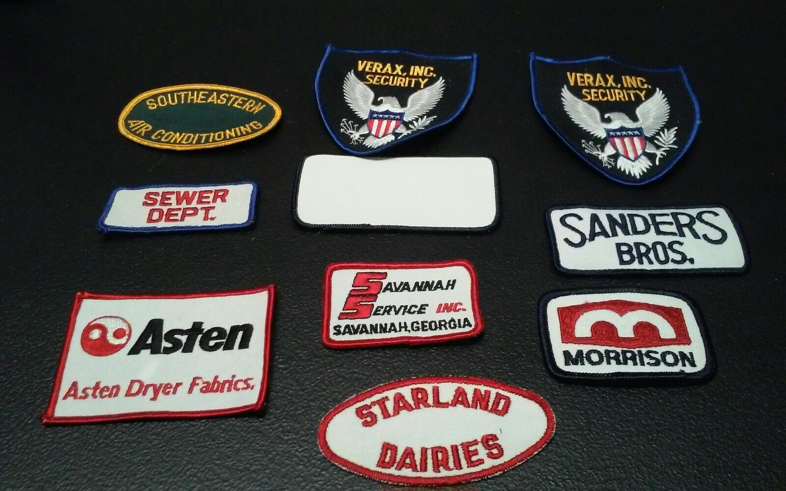 Lot of 10 Shoulder Patches Advertising | eBay