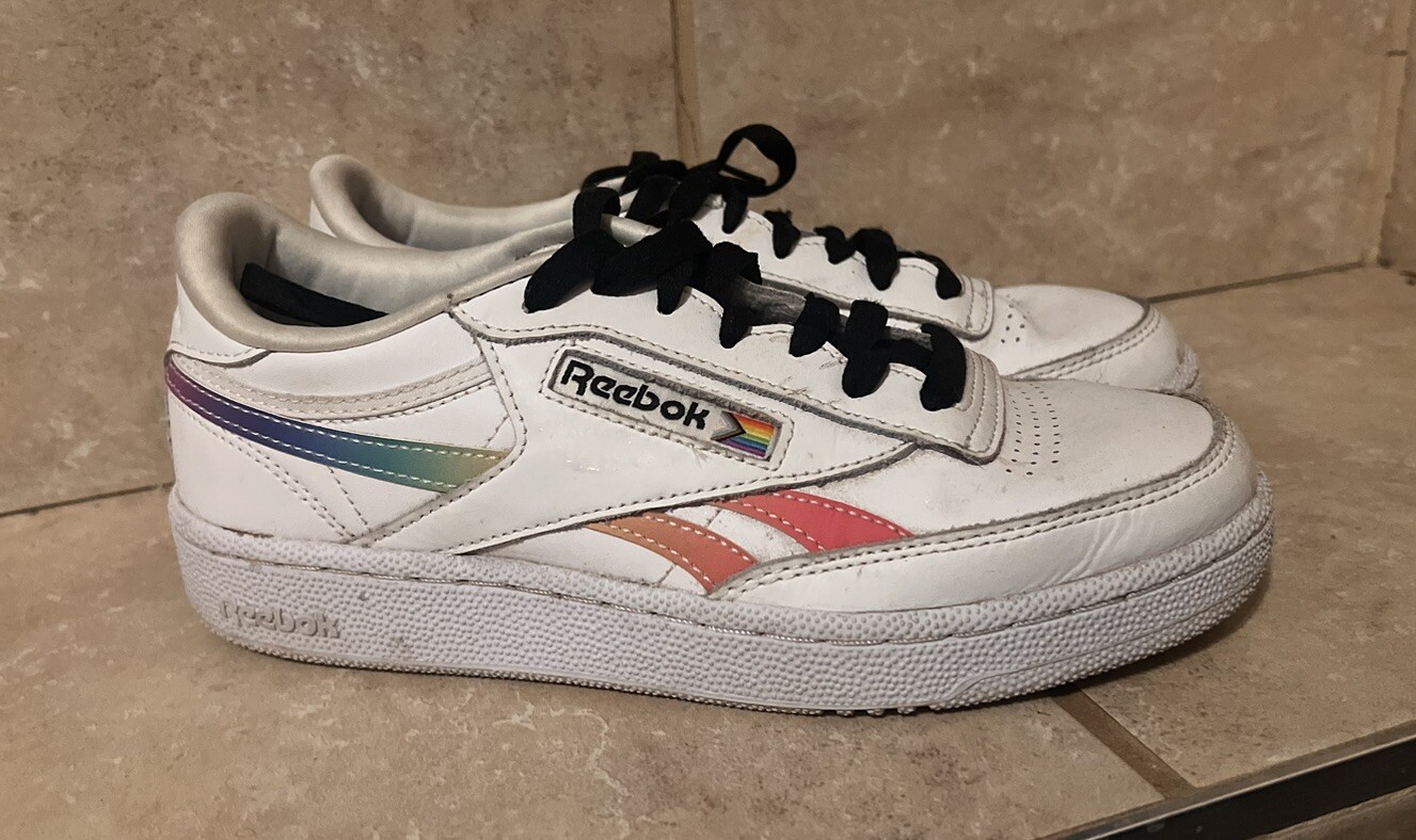 Reebok Sneakers, Club C Revenge Pride Cloud White W7/… - Gem