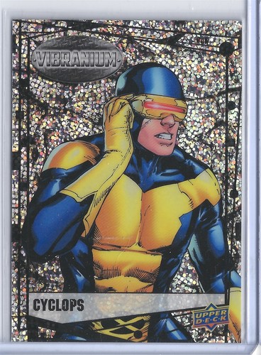 2015 Marvel Vibranium Raw Refractor Parallel #4 Cyclops X-Men Upper Deck SKC | eBay
