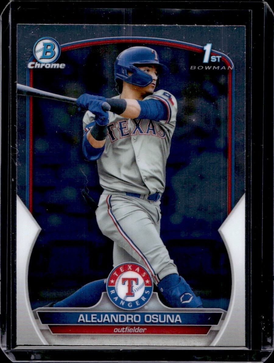 Alejandro Osuna 2023 Bowman Chrome Baseball - 1st #BCP-131 - Texas ...