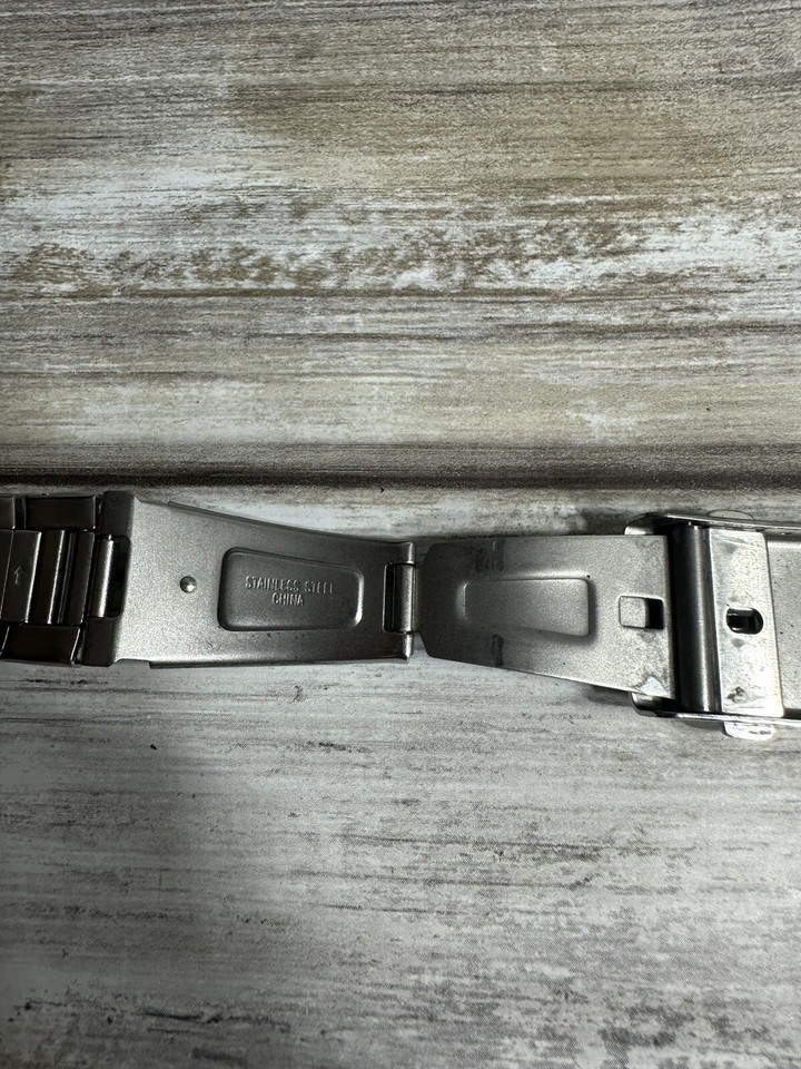 Casio Watch Mens 2328 AMW-330 Chronograph Date 100M Stainless Steel ...