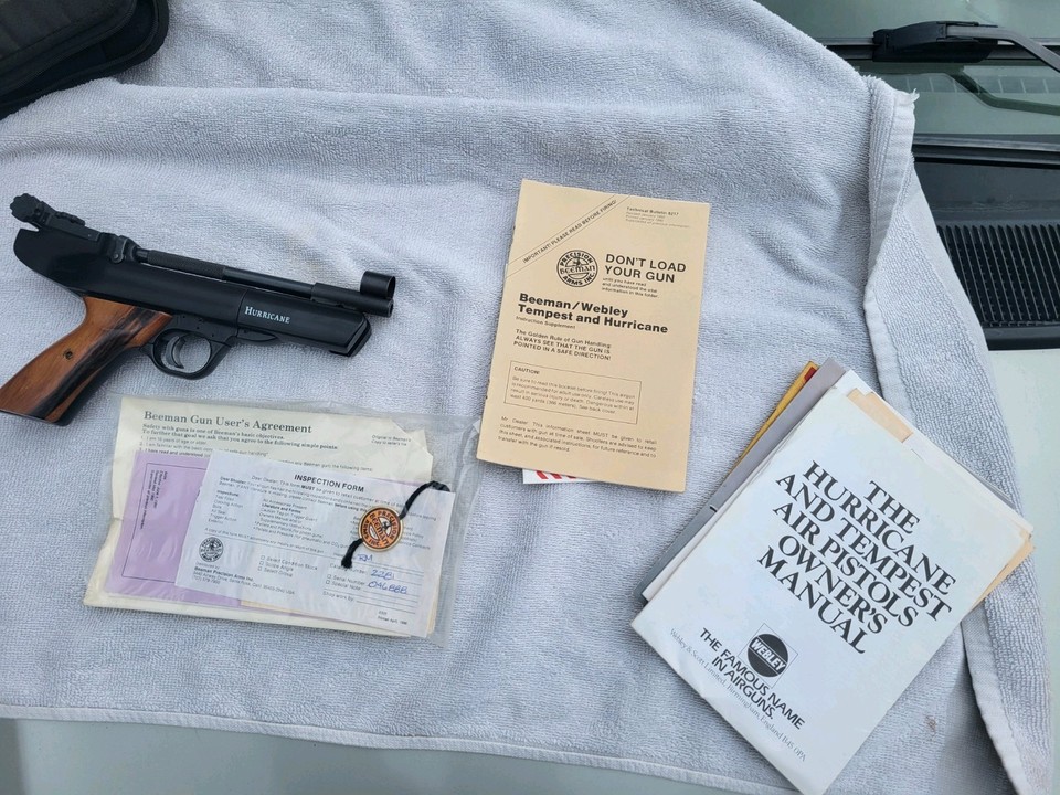 Webley And Scott Hurricane Promoted By Beeman | eBay