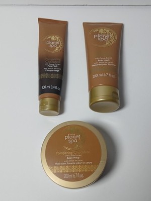Avon Planet Spa Pampering Chocolate w/ Cocoa Extract Body Wash & Whip ...