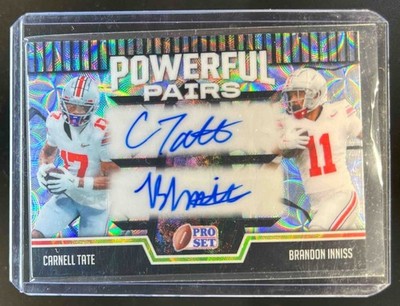 2025 Leaf Pro Set Metal Carnell Tate Brandon Inniss Powerful Pairs Auto ...