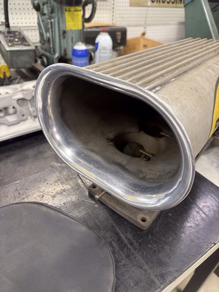 Vintage Hilborn Fuel Injection Blower Top Hat With Pump | eBay