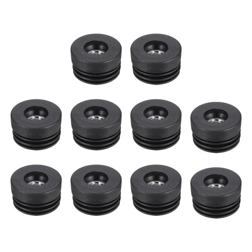 10Pcs Caster Insert with Thread, 38mm/1.5" M10 Thread for Furniture ...