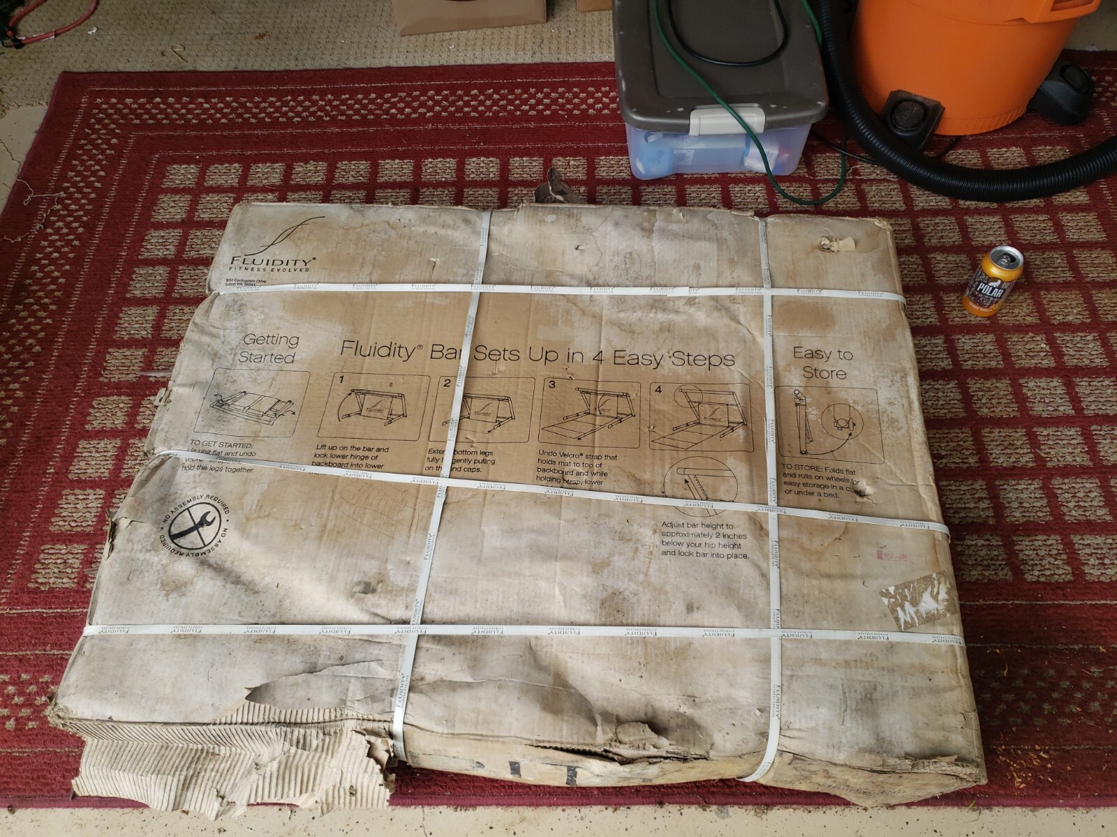 Fluidity Fitness Evolved Dance Ballet Yoga Bar NEW IN THE BOX (Box ...