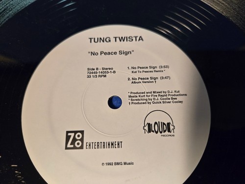 TUNG TWISTA - NO PEACE SIGN - 12" VINYL SINGLE | eBay