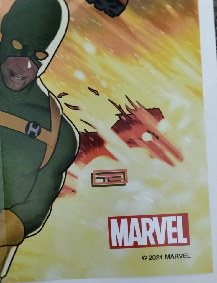 DEADPOOL #1 COVER ART MARVEL COMICS 2024 FOLDED STORE PROMO POSTER ...