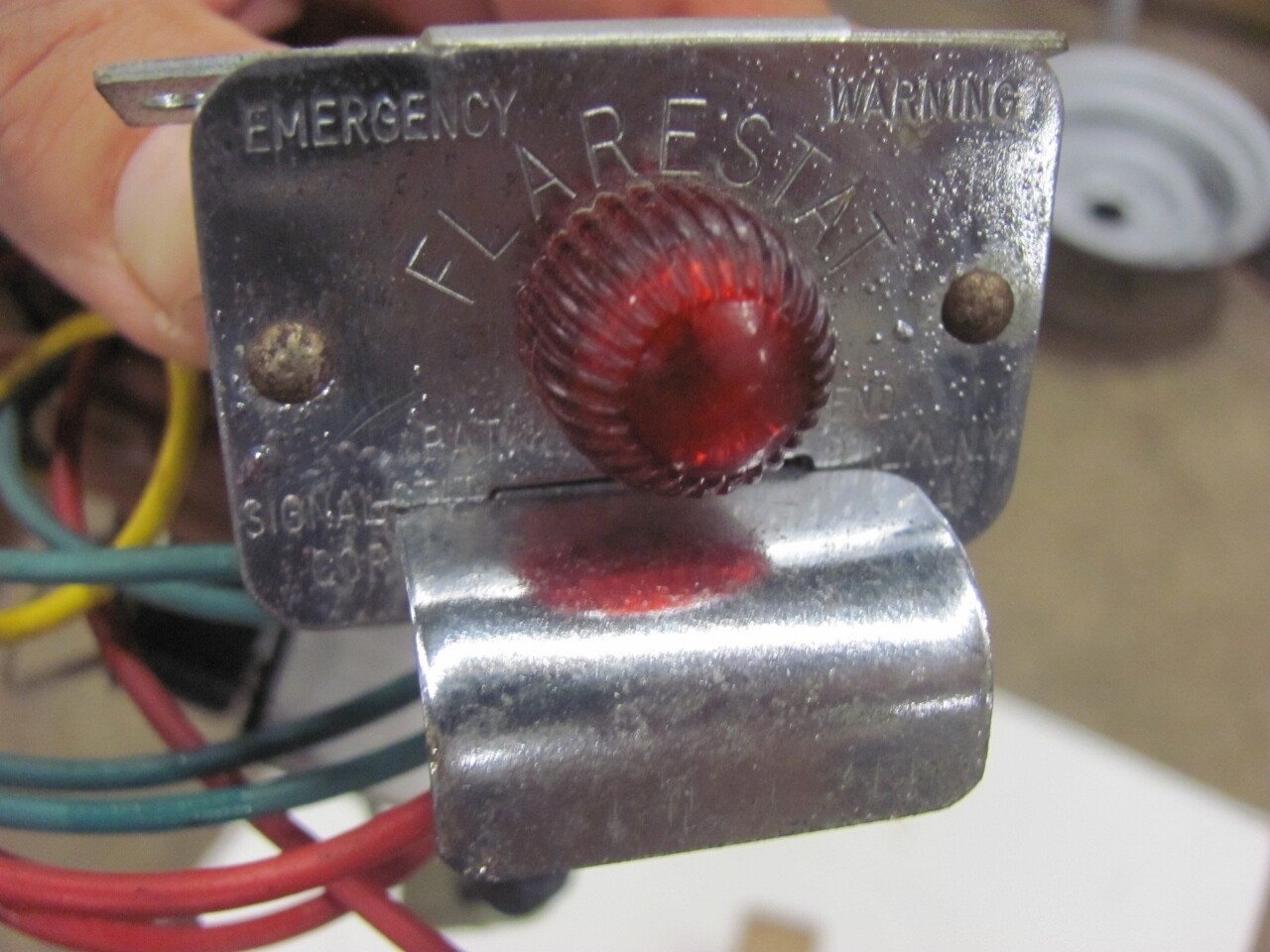 NOS Signal Stat Flarestat Hazard Flasher Switch 100-12V | eBay