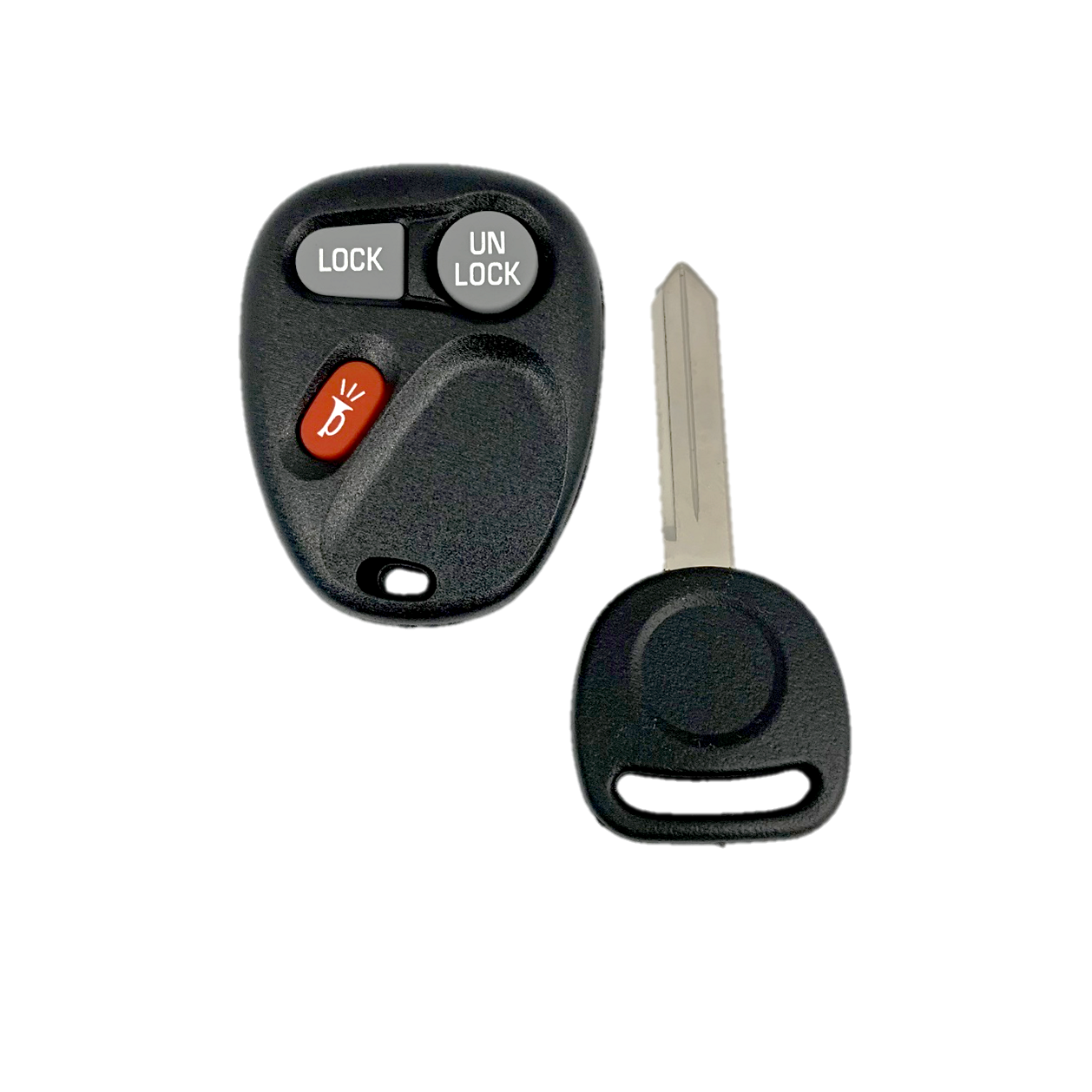 OEM Electronics Keyless Remote Fob + Ignition Key 3 Button KOBUT1BT ...