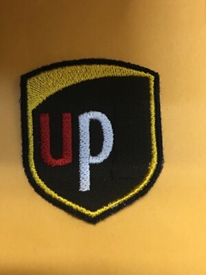 NOVELTY UP PATCH USA COLOR PATCH HILARIOUS UPS PARODY PATCH | eBay