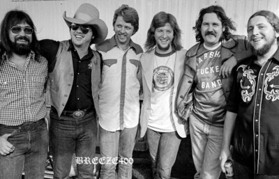 SOUTHERN ROCK & ROLLERS/THE MARSHALL TUCKER BAND/1970's/4x6 B&W Photo ...