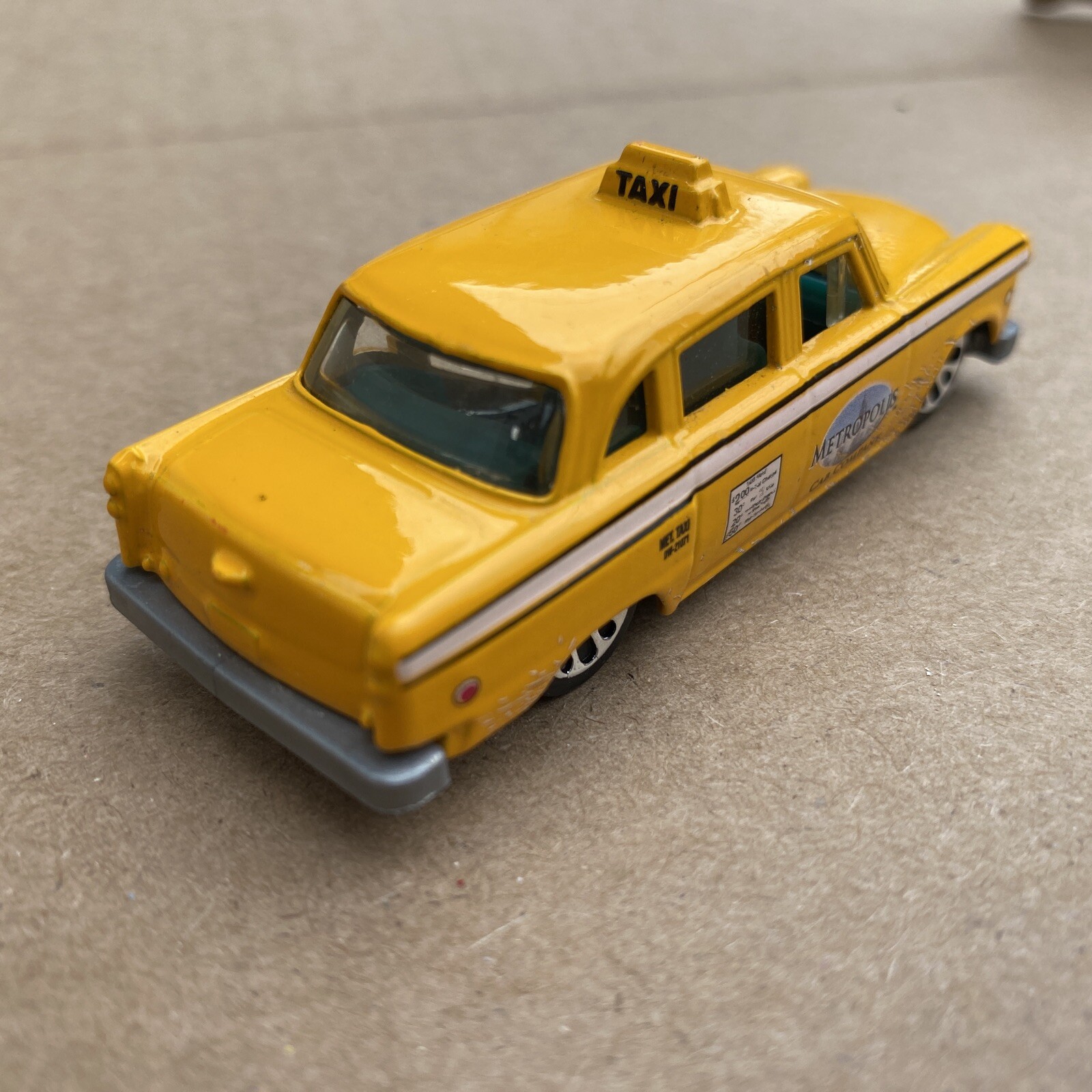 Matchbox Checker Taxi Cab Metropolis 2003 | eBay