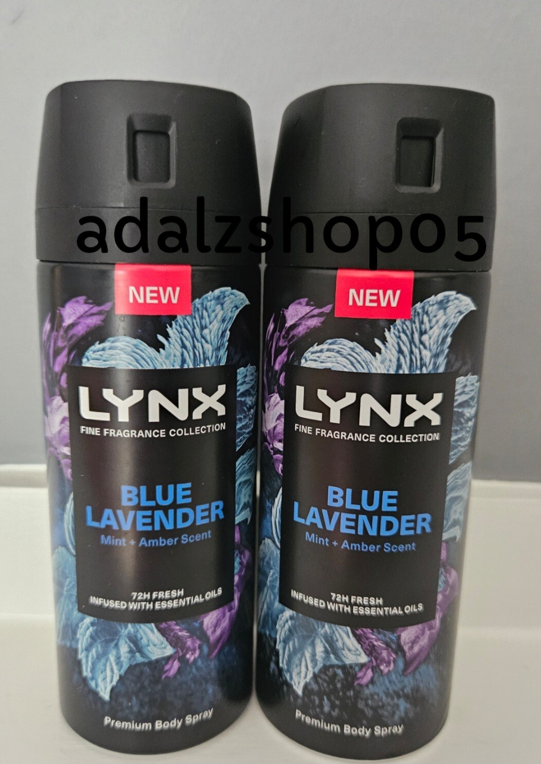 Lynx Fine Fragrance Collection Premium Deodorant Bodyspray Blue ...