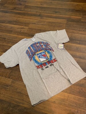 NHL NEW YORK RANGERS MEN'S VINTAGE TUBULAR t-shirt, gray, SMALL/MED ...