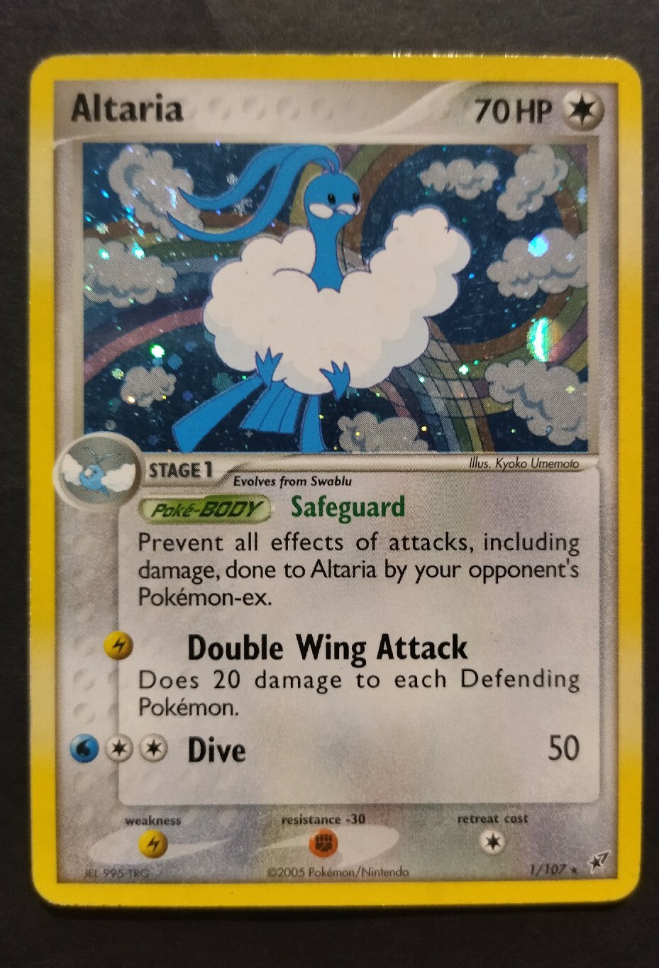 ALTARIA HOLO EX DEOXYS 1/107 CARTE POKEMON | eBay