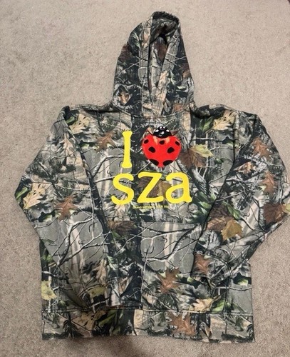 SZA I Love SZA Bug Camo Hoodie | eBay