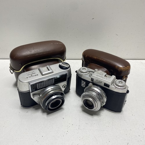 Lot of 2 Assorted Vintage King Regula 35mm Cameras-FOR PARTS OR REPAIR ...