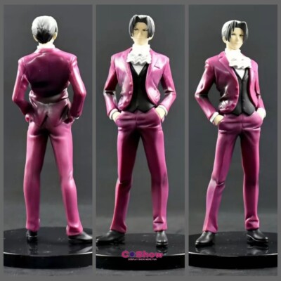 Ace Attorney Anime Figure Miles Edgeworth Action Figure Collectible ...