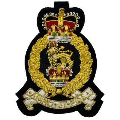 Adjutant General Corps AGC Wire Embroidered Bullion Blazer Badge ...