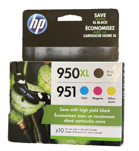 HP 950XL/951 Multi-Color Ink Cartridge Set C2P01FN CN045AN & CR314CN ...