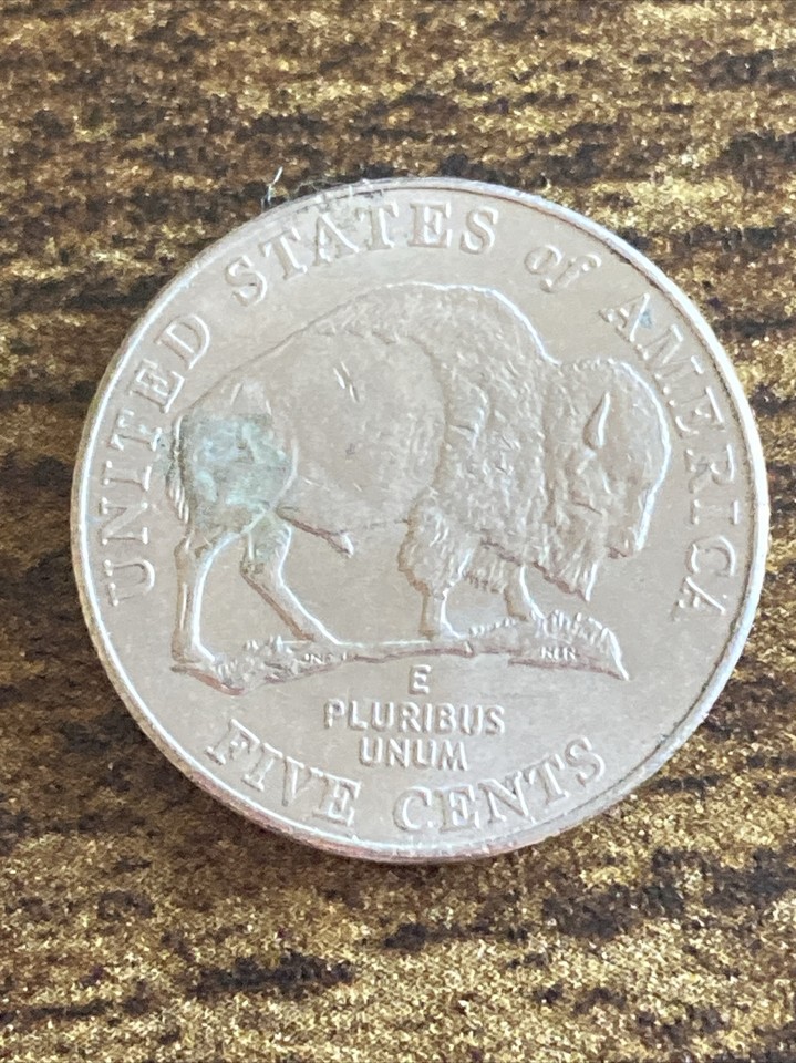 2005 D Jefferson Nickel Buffalo Bison Five (5) Cent Actual Coin TK3064 ...