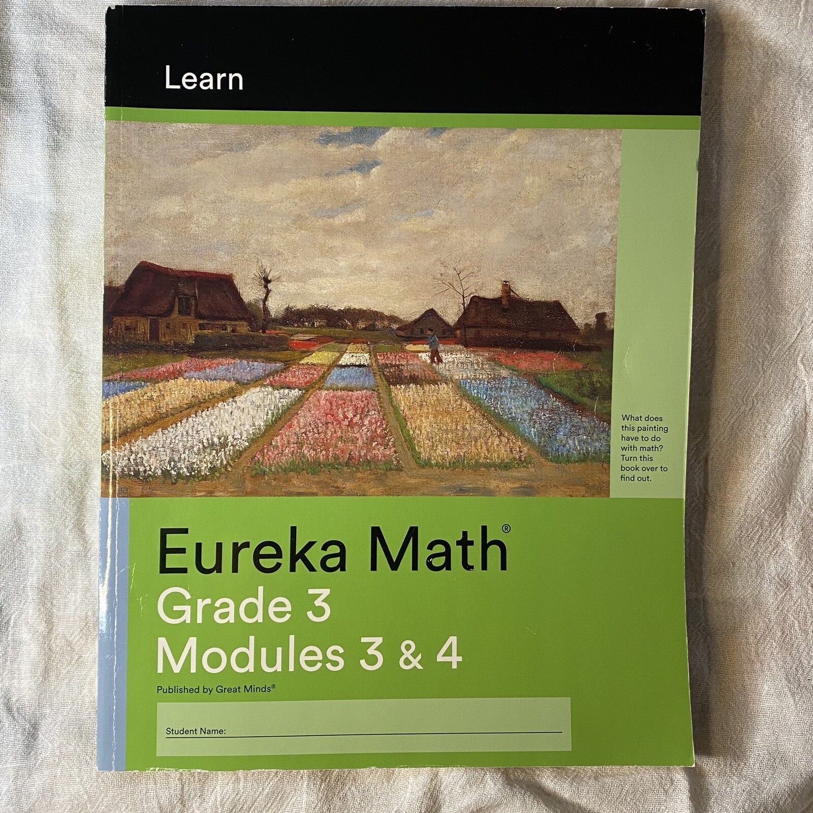 NEW EUREKA MATH Grade 3 LEARN Modules 3 & 4 Workbook Homeschool ...