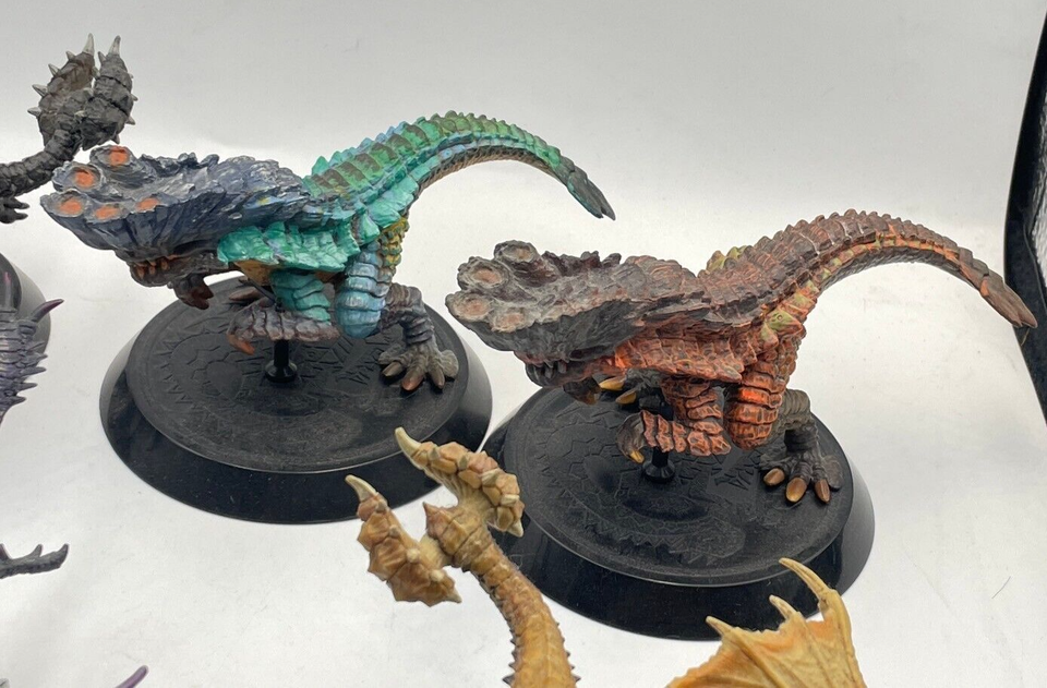 Capcom Monster Hunter Yian Garuga Diablos Barroth Figure Standard Model ...