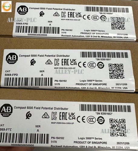 Allen Bradley 5069-FPD Compact I/O Field Potential Distributor Factory ...
