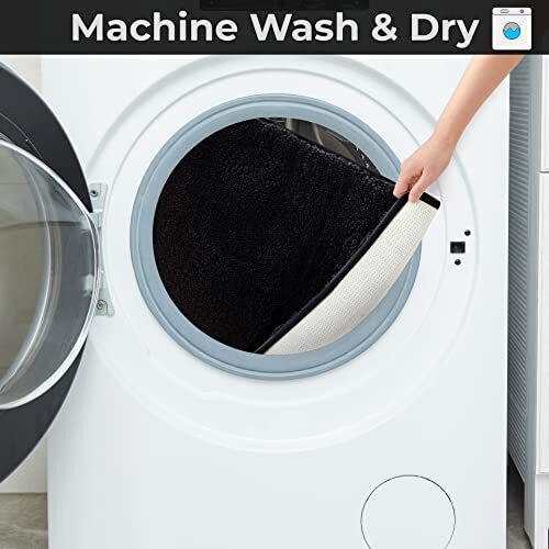 1 Piece Solid Microfiber Soft Bathroom Rug Non-Slip TPR Backing | eBay