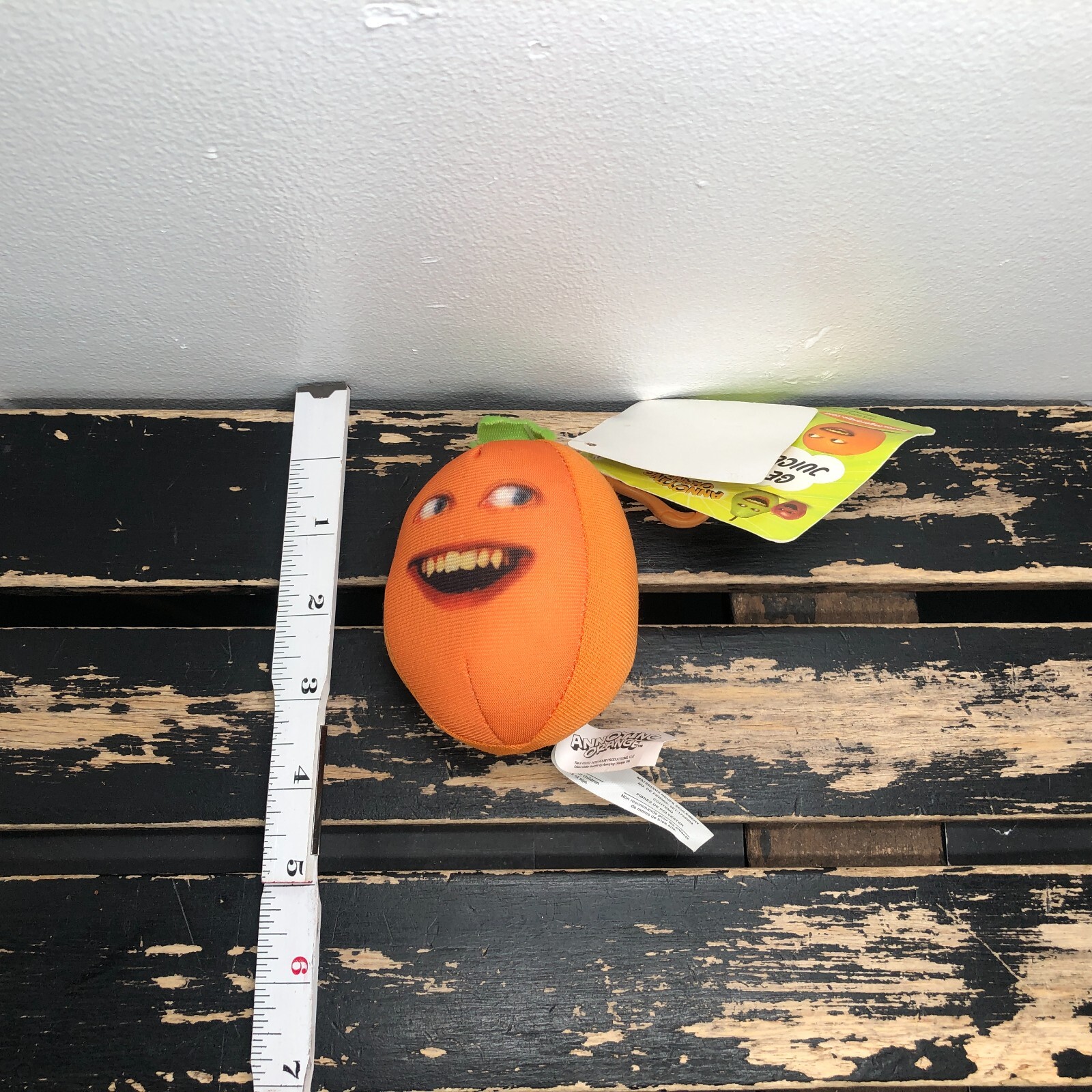 Annoying Orange Plush Keychain Toy Stuffed Animal Nanco 2012 With Tags ...