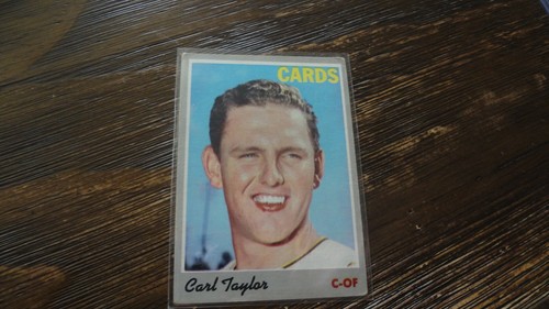 1970 TOPPS # 76 CARL TAYLOR BASEBALL CARD | eBay