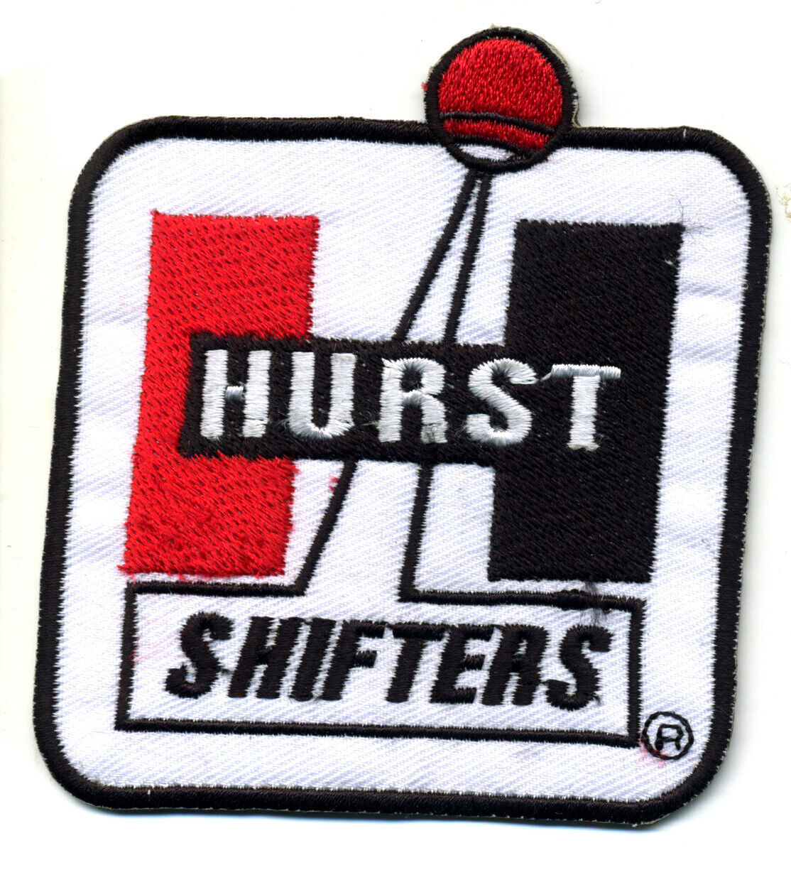 Hot Rod Patch Drag Race Muscle Car Speed Shop Hurst Floor Shifter | eBay