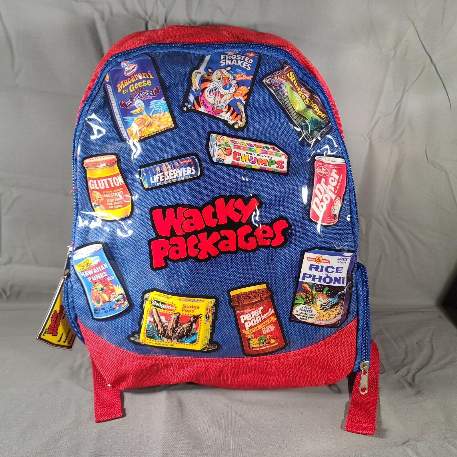 Wacky Packages Backpack With Tags for sale online | eBay