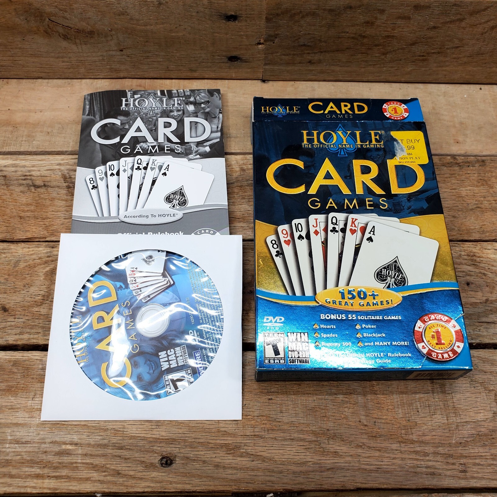Hoyle Classic Card Games Big Box Windows PC CD ROM Sierra Windows 95 98 ...