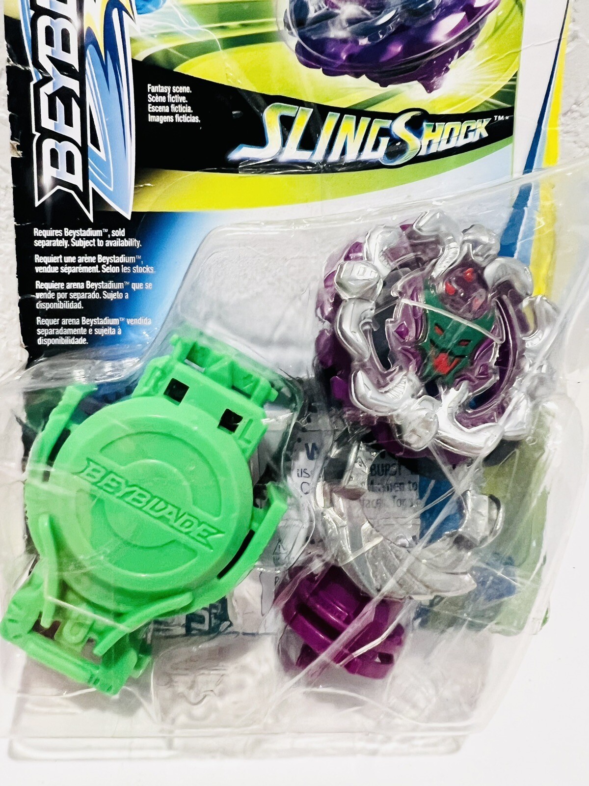 Beyblade Dread Phoenix P4 Burst Turbo SlingShock Top and Launcher Toy ...