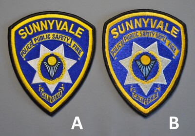 Sunnyvale California Public Safety 2016 Short Lived Version A Patch ...