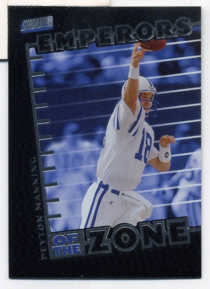 1999 Stadium Club Emperors of the Zone Colts #E4 Peyton Manning MT-NM ...