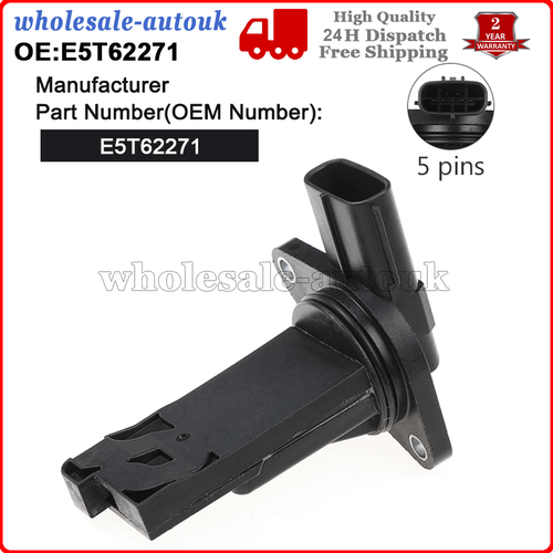 Mass Air Flow Meter Sensor PE0113215 E5T62271 For MAZDA 3 6 CX-3 CX-5 ...