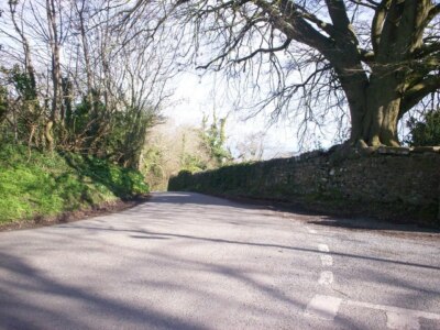 Photo 6x4 Road down to Amroth Castle from Amroth Church c2009 | eBay