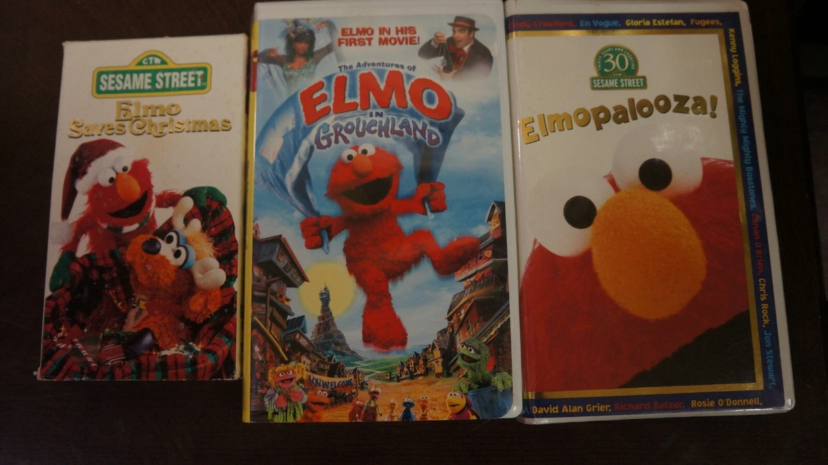 Lot Of 13 Sesame Street Barney Muppets Elmo Vhs Ebay