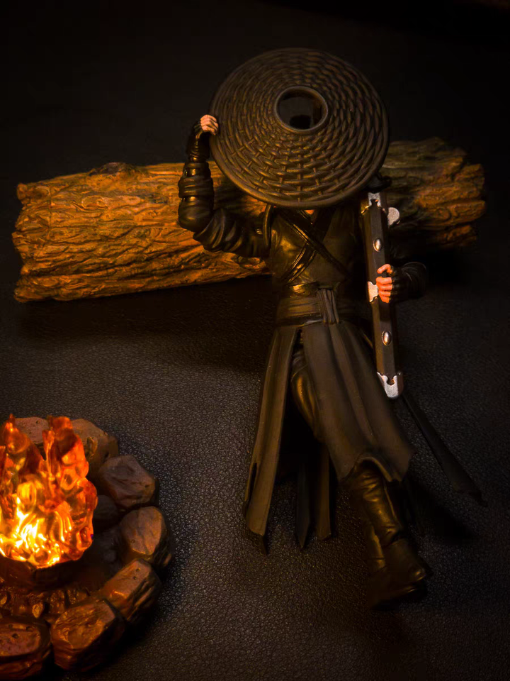 1/12 Scale Flame bonfire Model 4 Types for 6" Soldier Figure Scene DIY ...