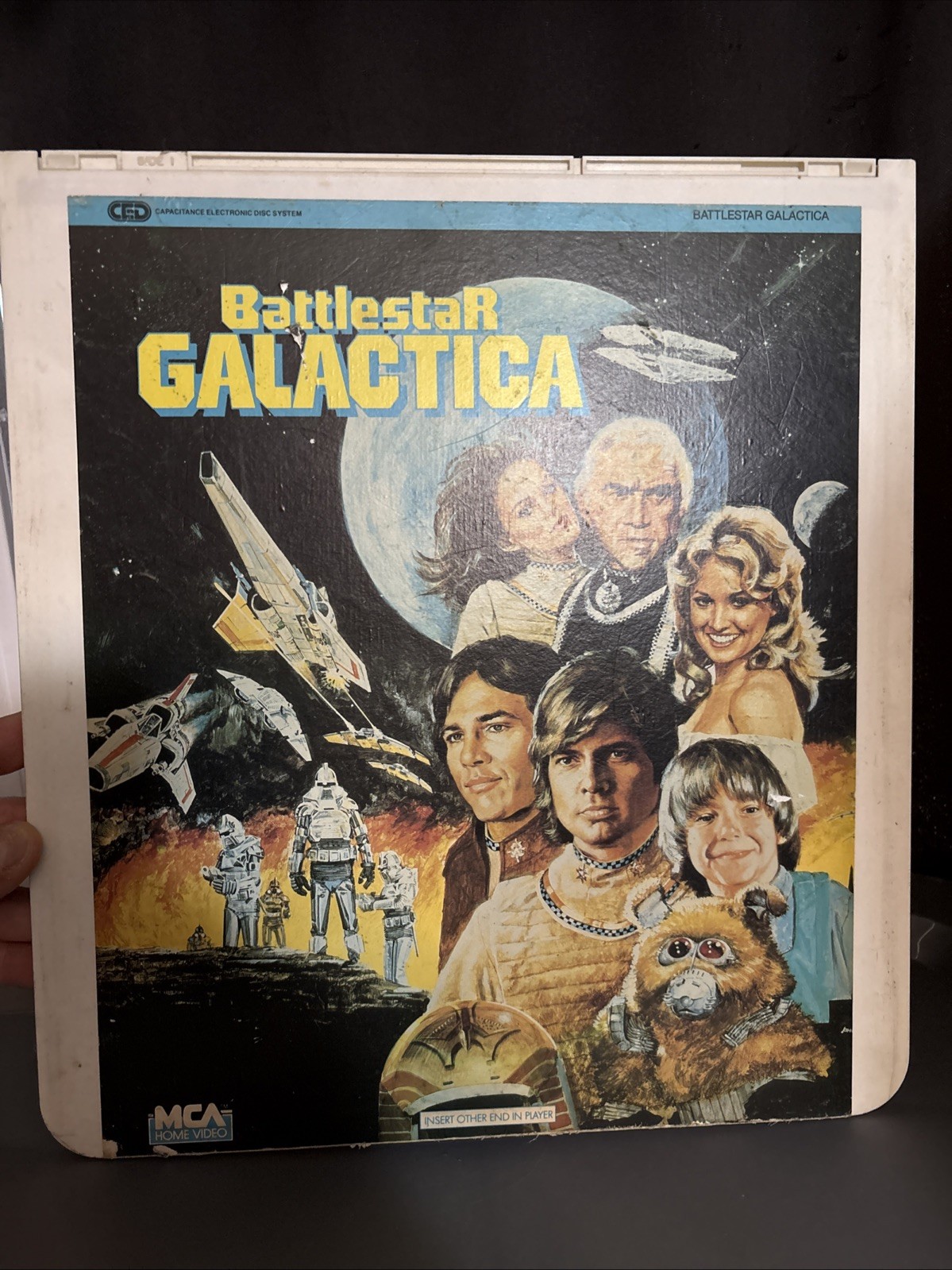 Battlestar Galactica CED Capacitance Electronic Disc MCA 1983 | eBay
