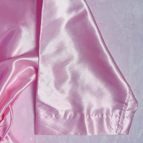 Vintage Dreamgirl Pink Satin Robe Y2K Glam Lingerie Coquette Boudoir ...