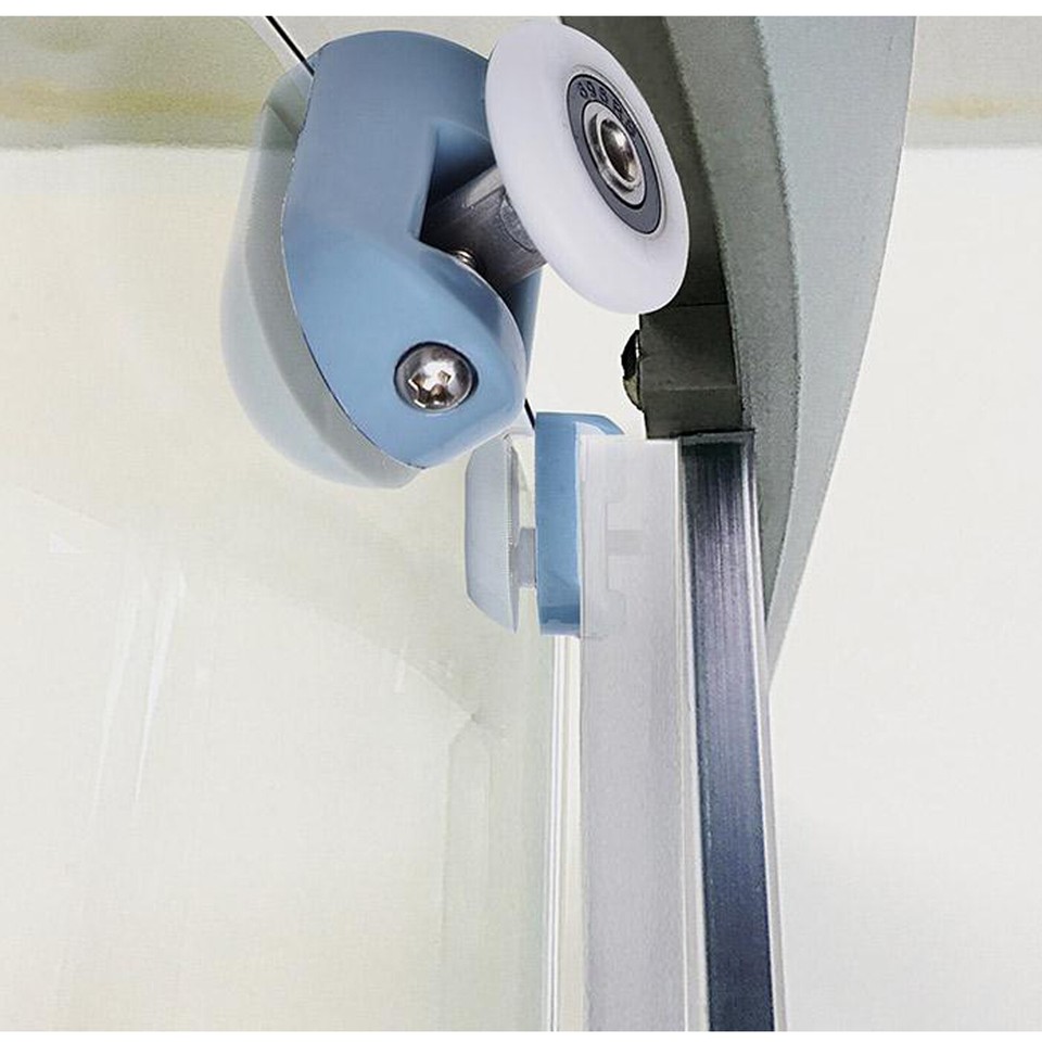 8x Shower Screen Door Rollers Runners Wheels 23mm Top & Bottom ...