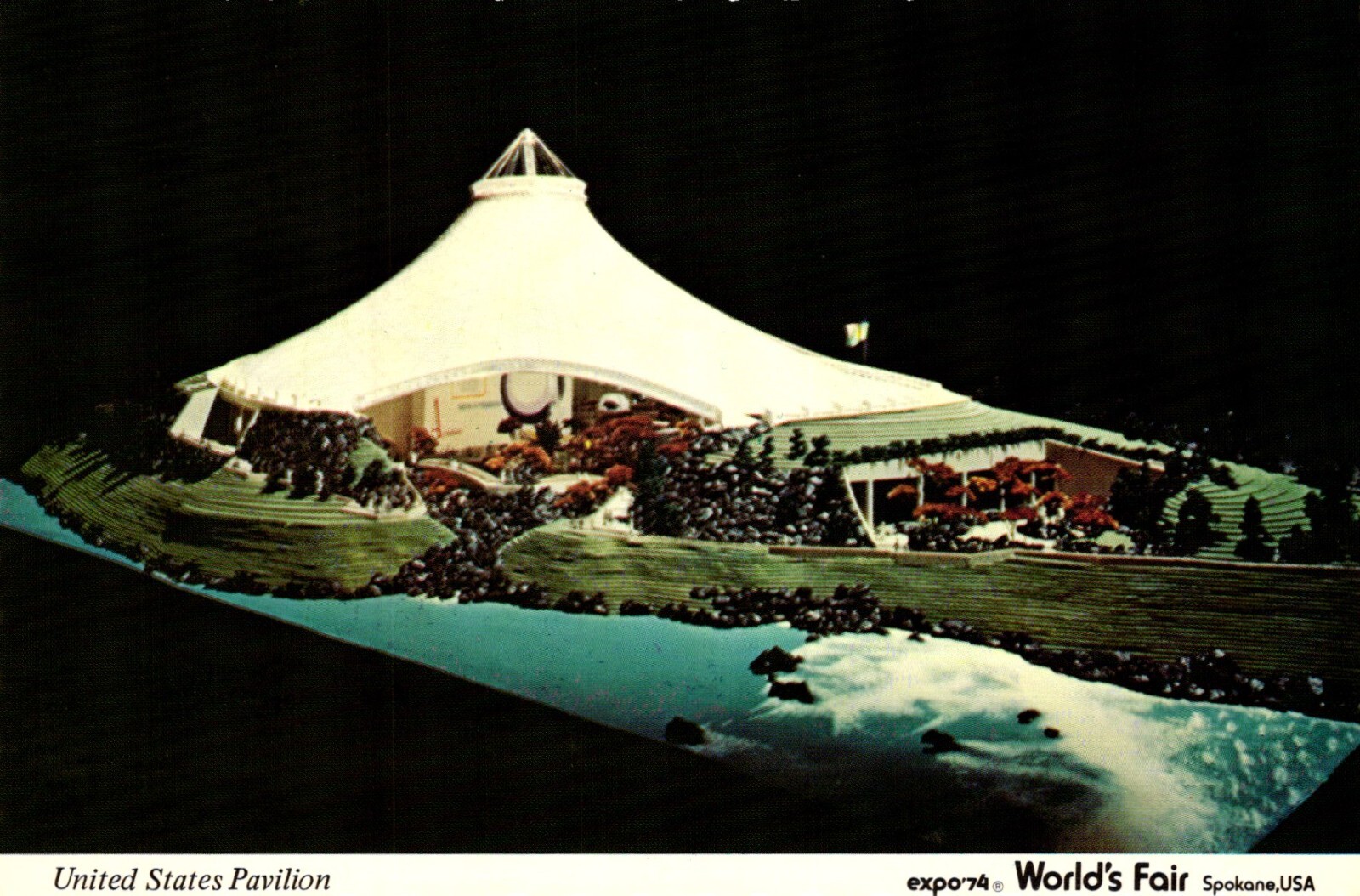 1974 World's Fair Expo U.S. Pavilion Spokane Washington Postcard | eBay