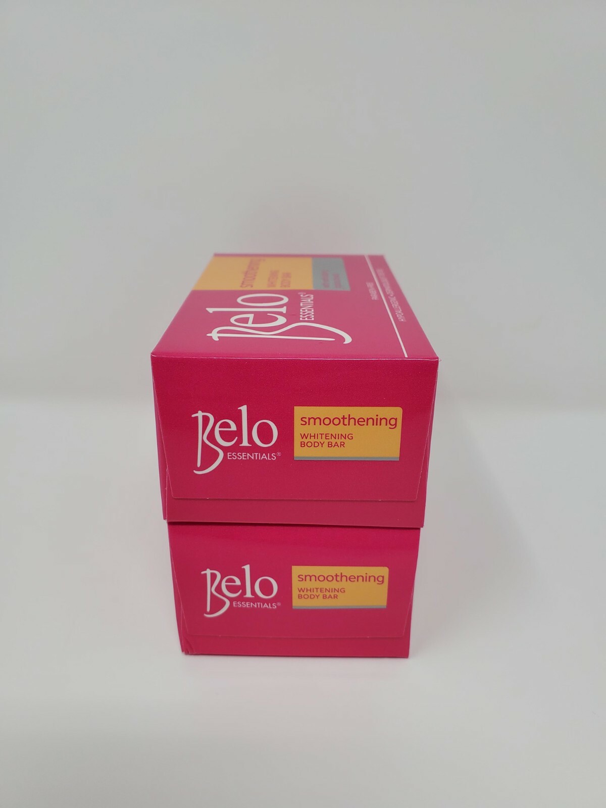 Belo Essentials Smoothening Whitening Body Soap (Pink) 135g (Lot of 2 ...